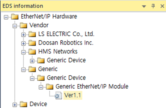 PLC, Robot, Welding Machine EtherNet/IP Setting
