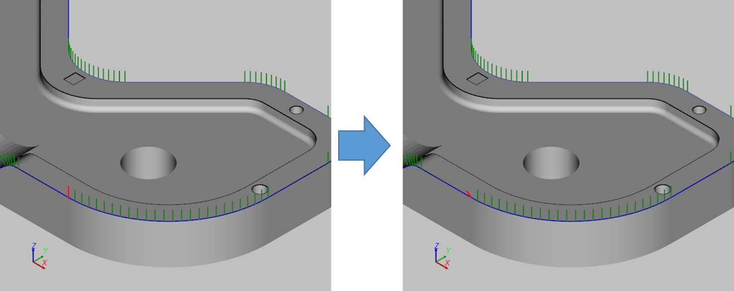 Change path orientation