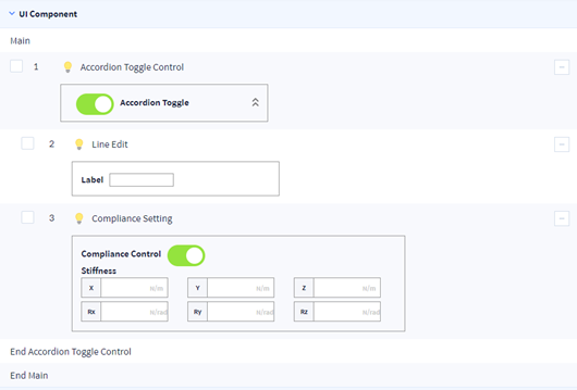 Accordion Toggle Control