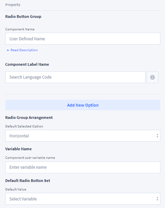 Radio Button Group Radio Button Group